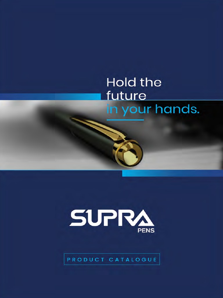 Supra Pens Catalogue 2023 | PDF