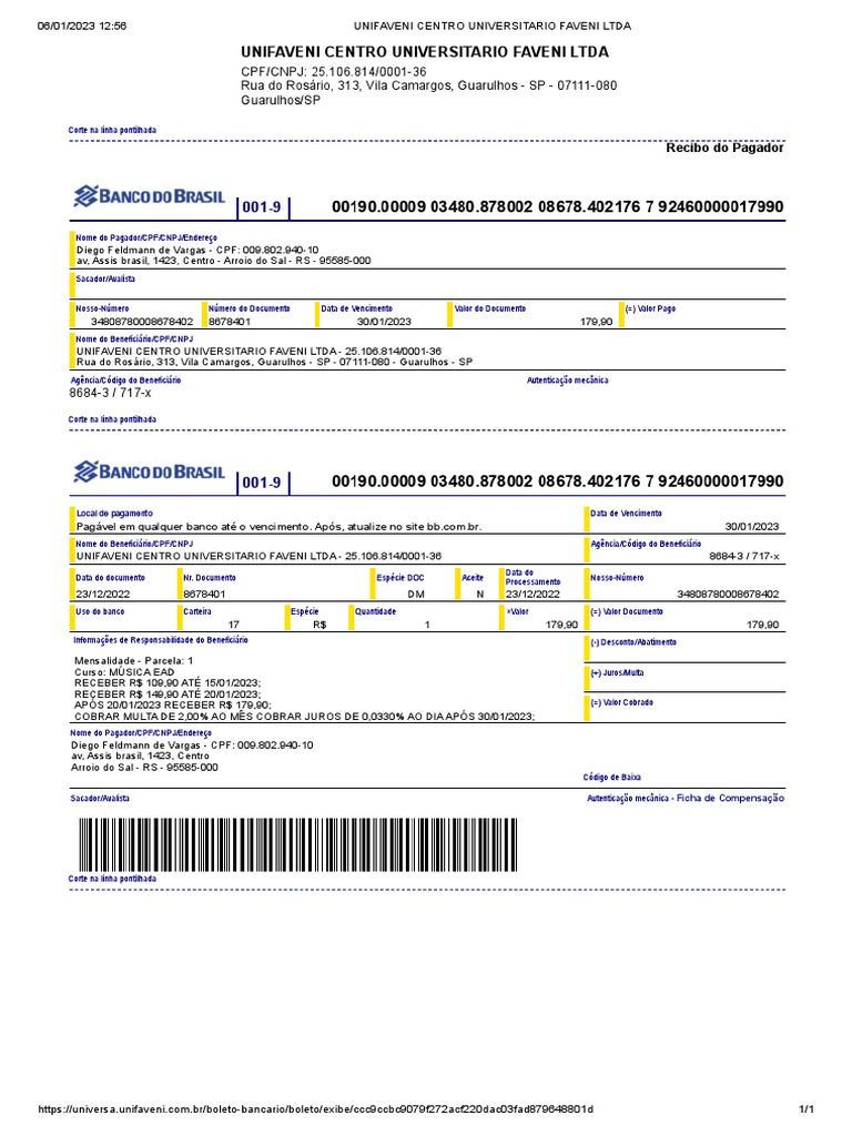 Unifaveni Centro Universitario Faveni Ltda | PDF