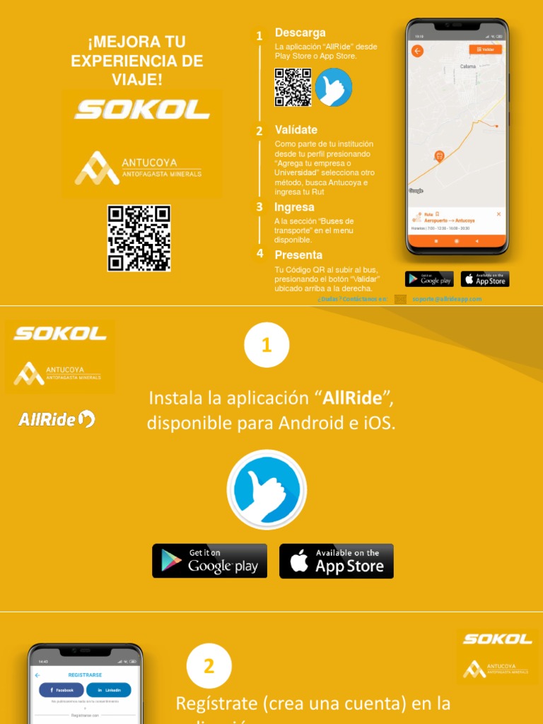 ANT Manual de Uso Paso A Paso App Reservas Buses Sokol | PDF | Aplicación movil | Google Play