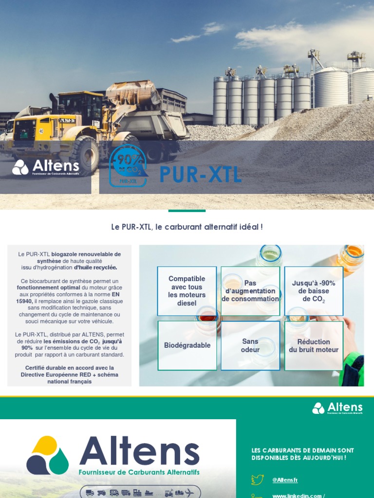Fiche Produit PUR XTL | PDF