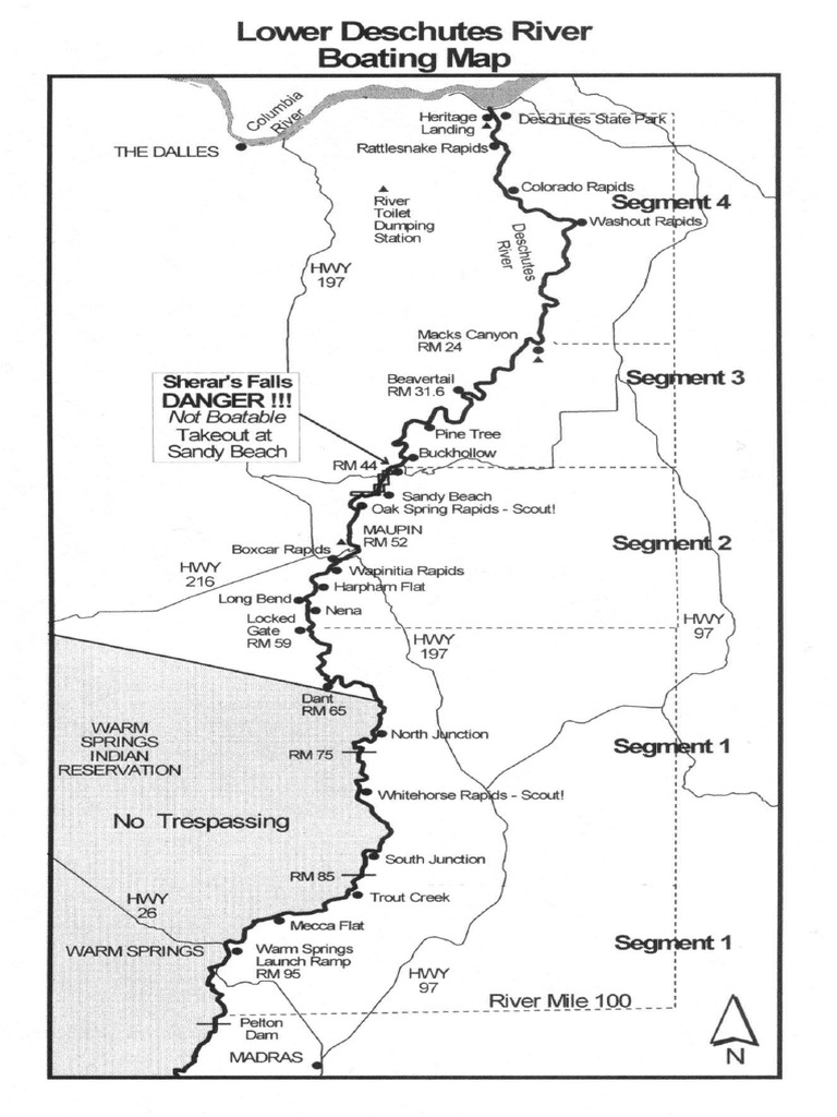 Lower Deschutes River Overview | PDF | Oregon