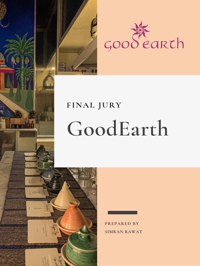 Brand Study Goodearth by Simran Rawat | PDF | Brand | Marketing Brand Study Goodearth by Simran Rawat | PDF | Brand | Marketing