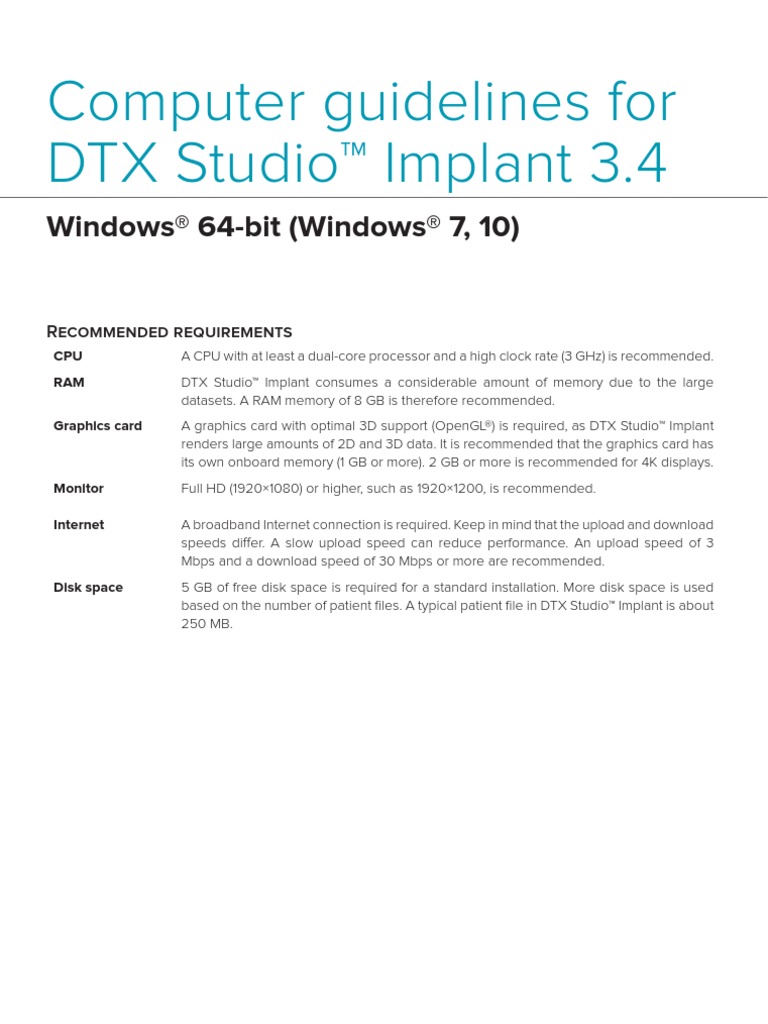 CG DTX Studio Implant 3.4 EN | PDF | Mac Os | Computer Architecture