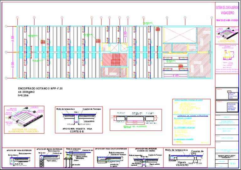 Plano Final Sotano 3 | PDF | Ingeniería estructural | Ingeniero civil