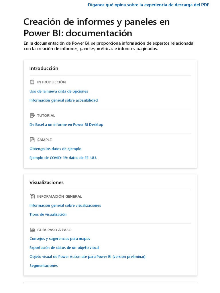 Tutorial Power BI Básico | PDF | SQL | Microsoft Excel
