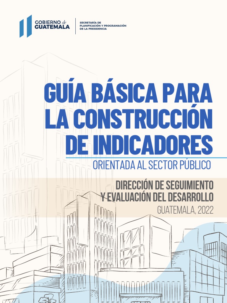 Guia Basica para La Construccion de Indicadores | PDF | Medición | Planificación