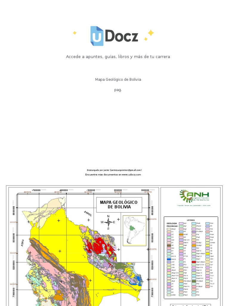 Mapa Geologico | PDF | Geología | Cartografía