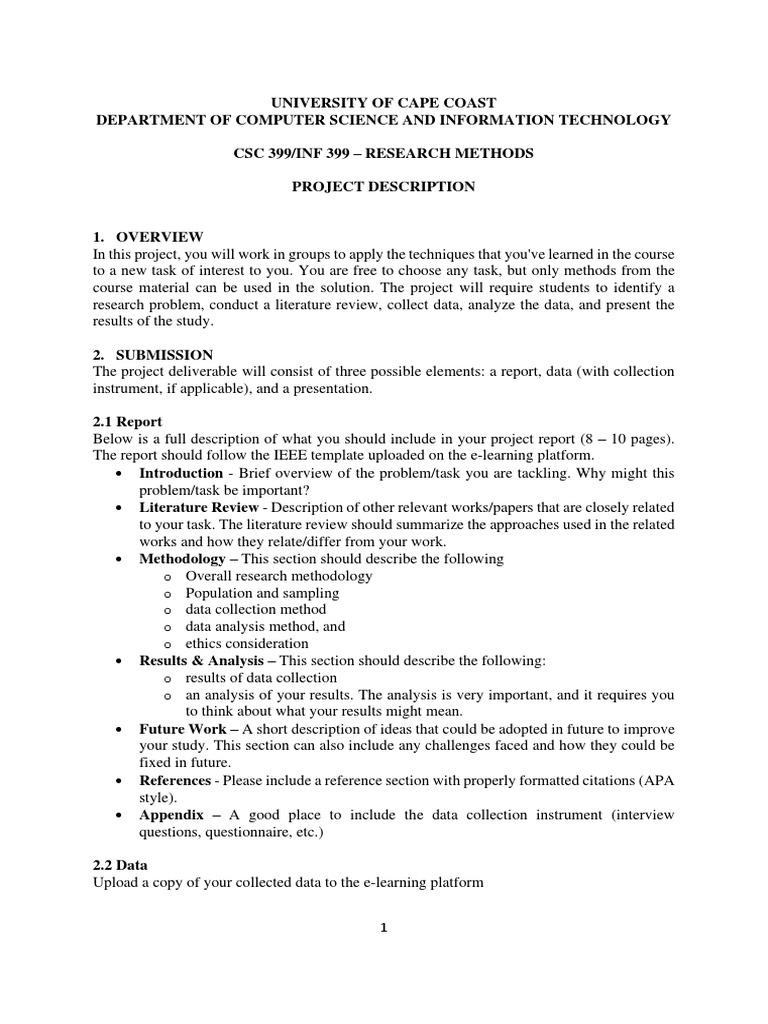 Project Description | PDF