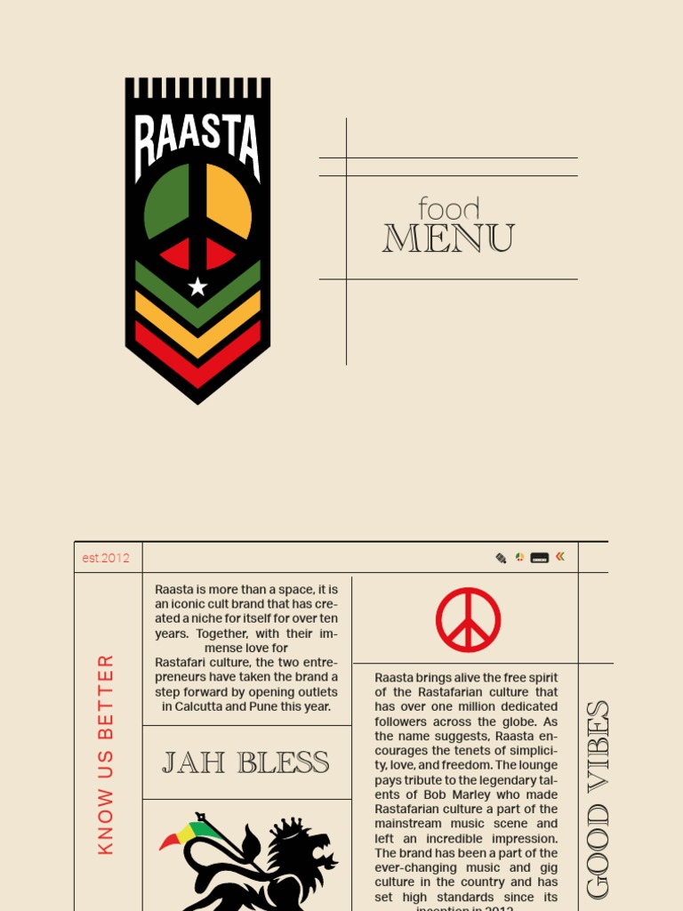 Raasta Kolkata Menu Food | PDF | Dumpling | Hamburgers