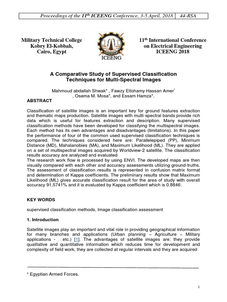 Supervised Classification Techniques For | PDF | Teaching Methods & Materials