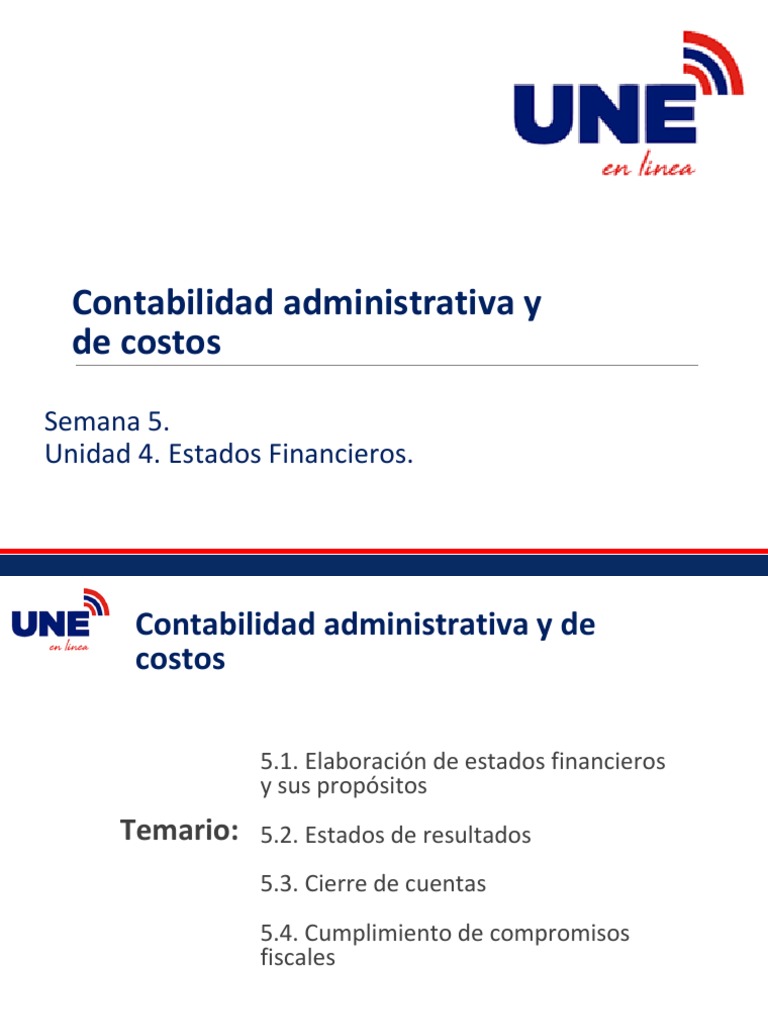 Contabilidad Administrativa y de Costos | PDF | Contabilidad | Estado de resultados