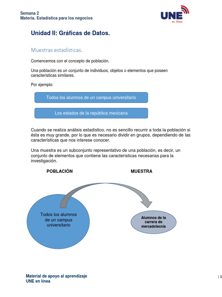 Gráficas de Datos - Estadística para Los Negocios | PDF | Muestreo ...