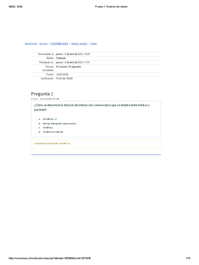 Prueba 1 - Comunicion Iplacex | PDF | Nómada | Comunicación