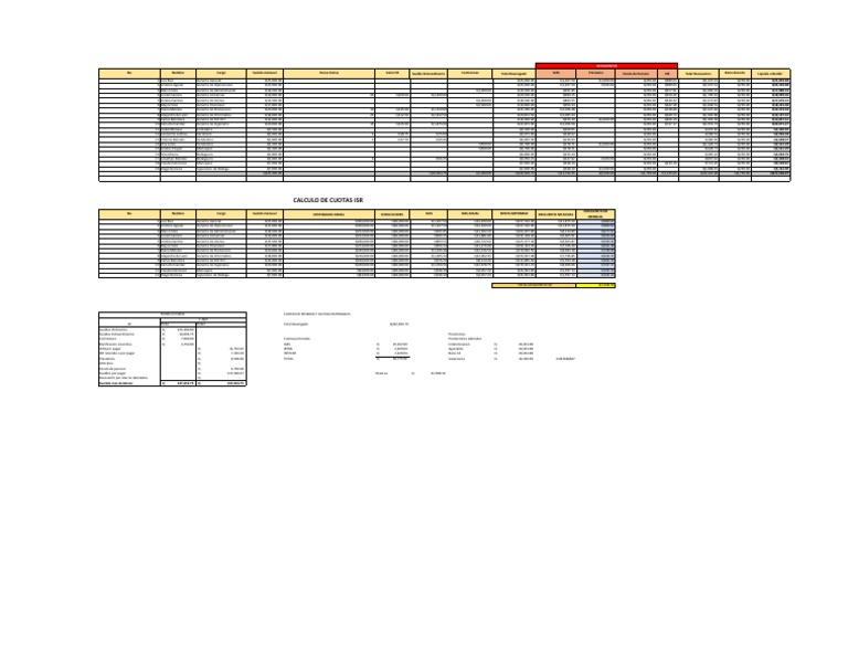 Planilla Conta 2 | PDF