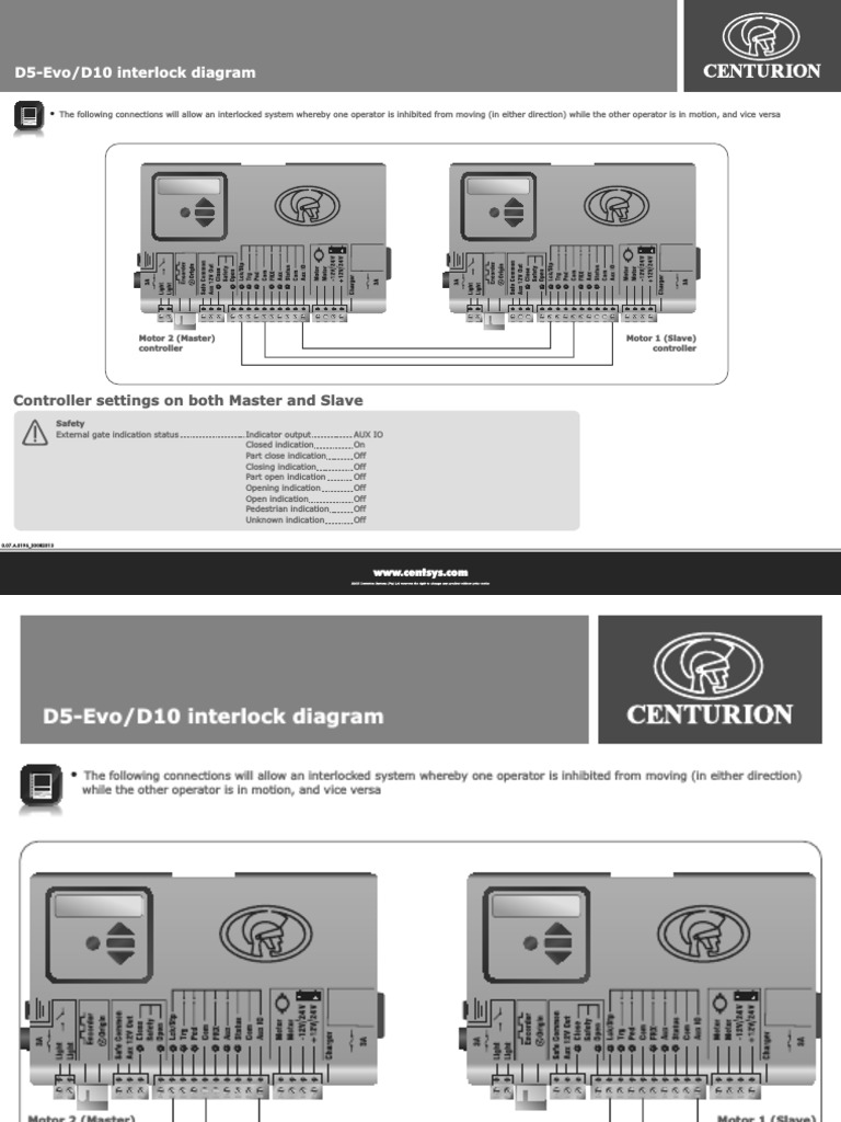 D5-Evo/D10 Interlock System Diagram | PDF | Electrical Engineering ...
