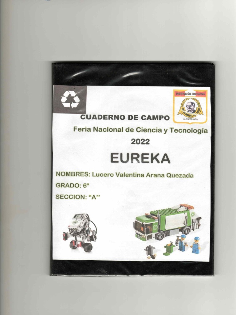 Cuaderno de Campo Categoria A Solucion Tec Eureka 2022 Adalia, Lucero y ...