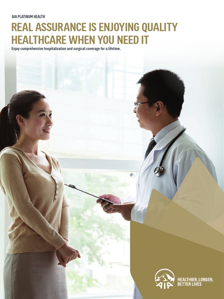 Aia Platinum Health Brochure | Download Free PDF | Hospital | Insurance