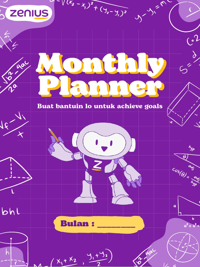 Zenius Student Planner | PDF