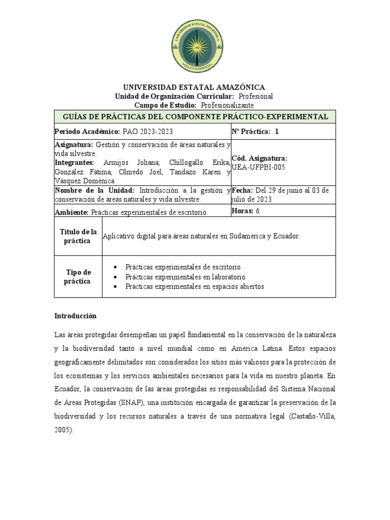 Universidad Estatal Amazónica Aplicaciones AP. | PDF | Sistema de ...