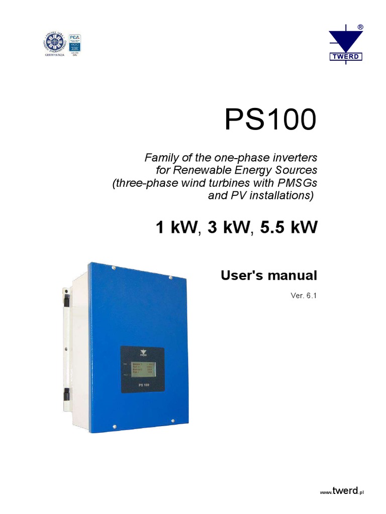 Ps100 User Manual en v6.1 | PDF