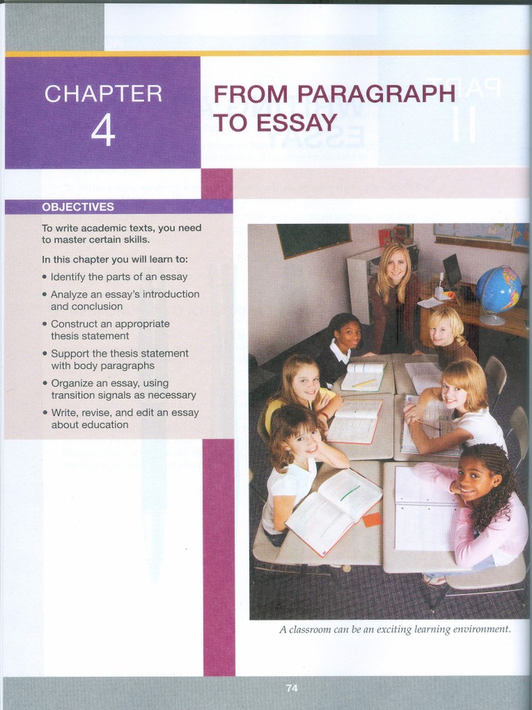 Chap4 - From Paragraph To Essay | PDF