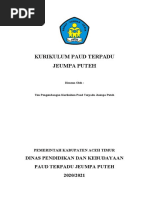 Prota PAUD Kurikulum Merdeka | PDF | Karier & Perkembangan