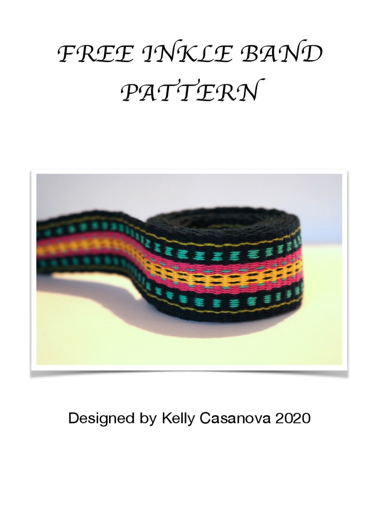 Free Beginner Inkle Band Pattern | PDF | Art