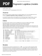 Modelo LOGIT. | PDF | Regresión logística | Matemáticas Aplicadas