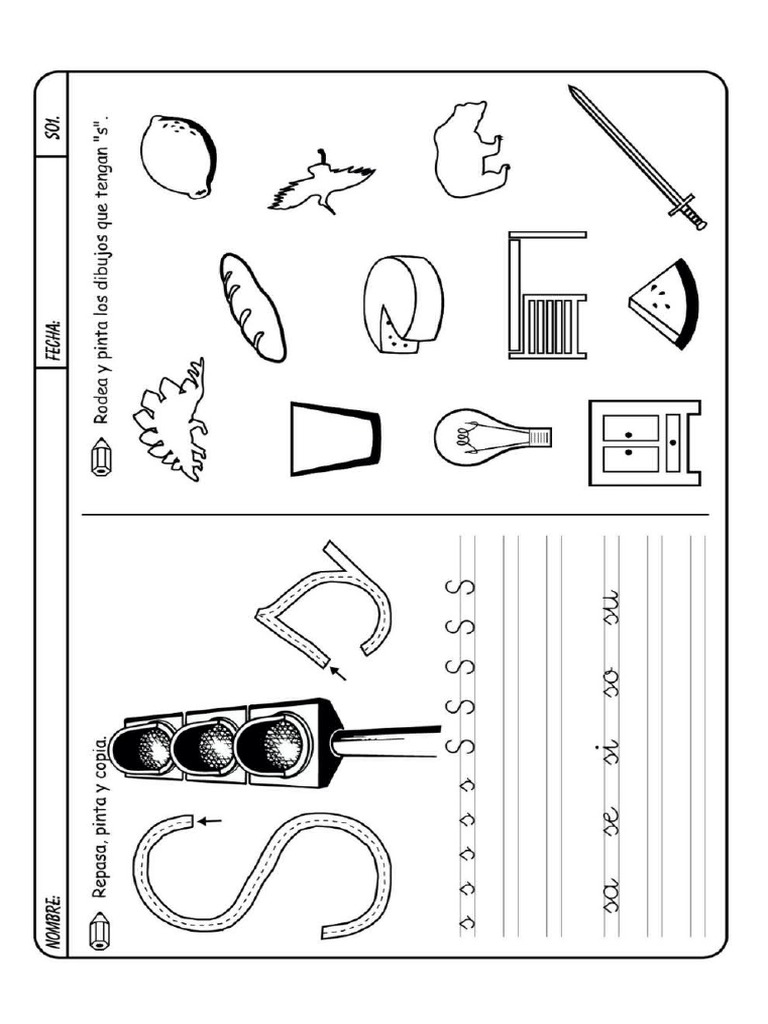 Letras L M S T P | PDF