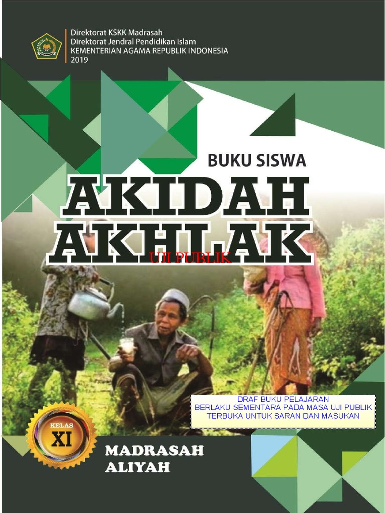 Akidah Akhlak Xi Ma Compressed | PDF