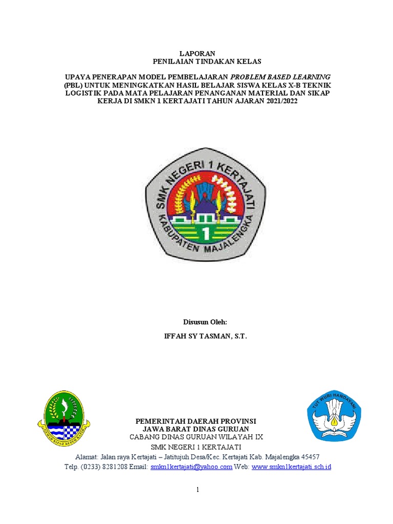 Laporan PTK Iffah | Download Free PDF | Learning Methods | Science