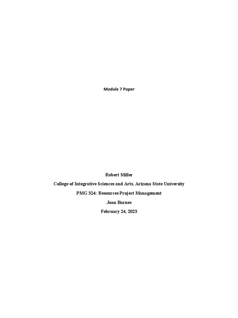 PMG 324 Final Reflection | PDF | Cognition | Cognitive Science