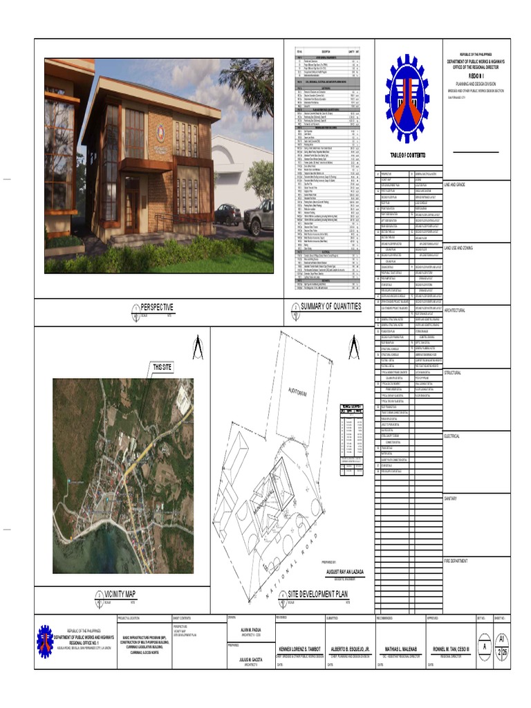 Perspective Summary of Quantities: This Site | PDF | Architectural ...