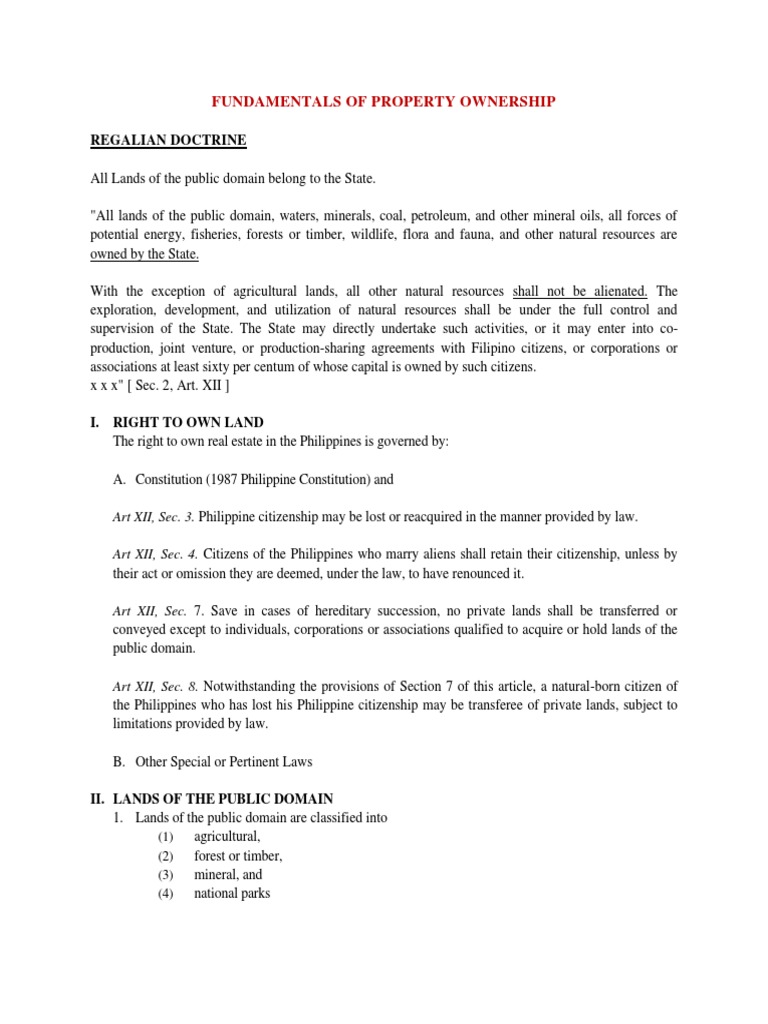 1 Fundamentals of Property Ownership - 2 | PDF | Oath Of Office | Lease