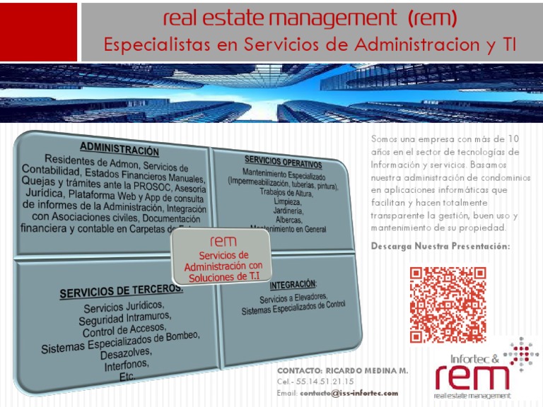 Tarjeta de Servicios REM 2023 | PDF