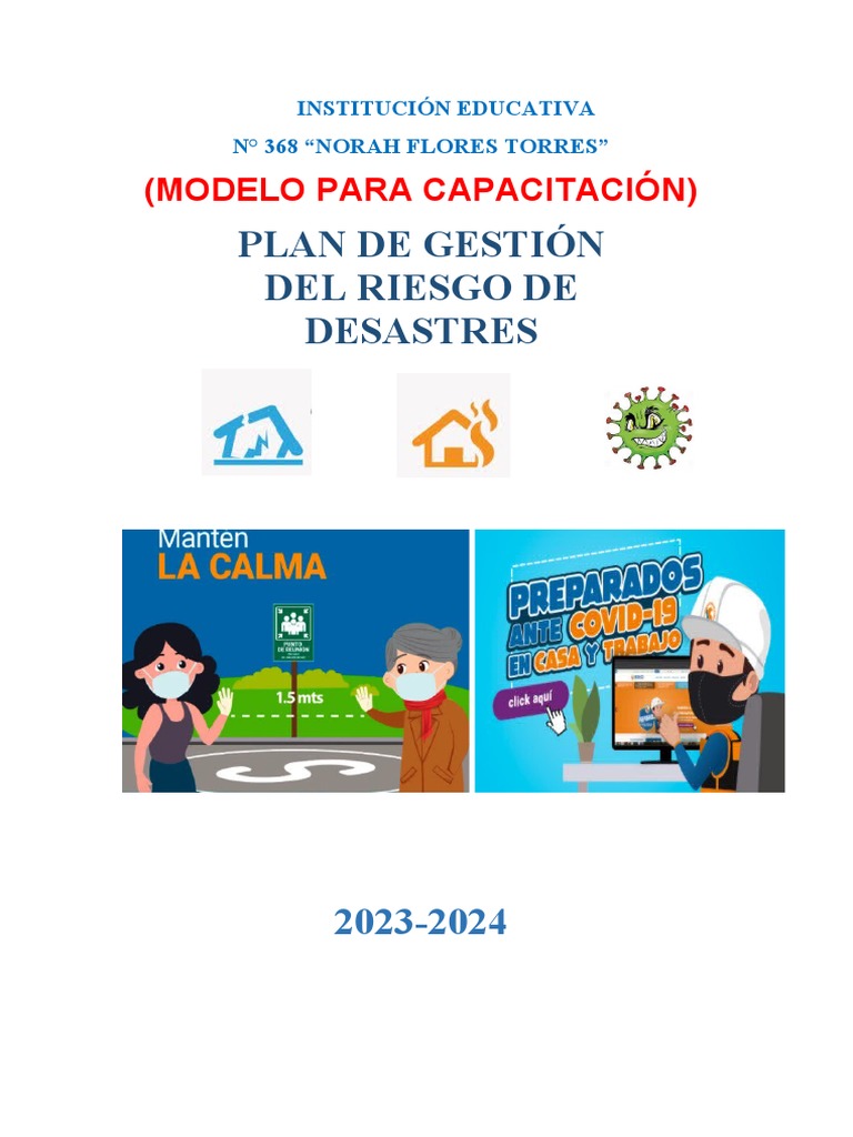 PLAN DE GRD 2023 - Modelo1 | PDF | Radiación | Relámpago