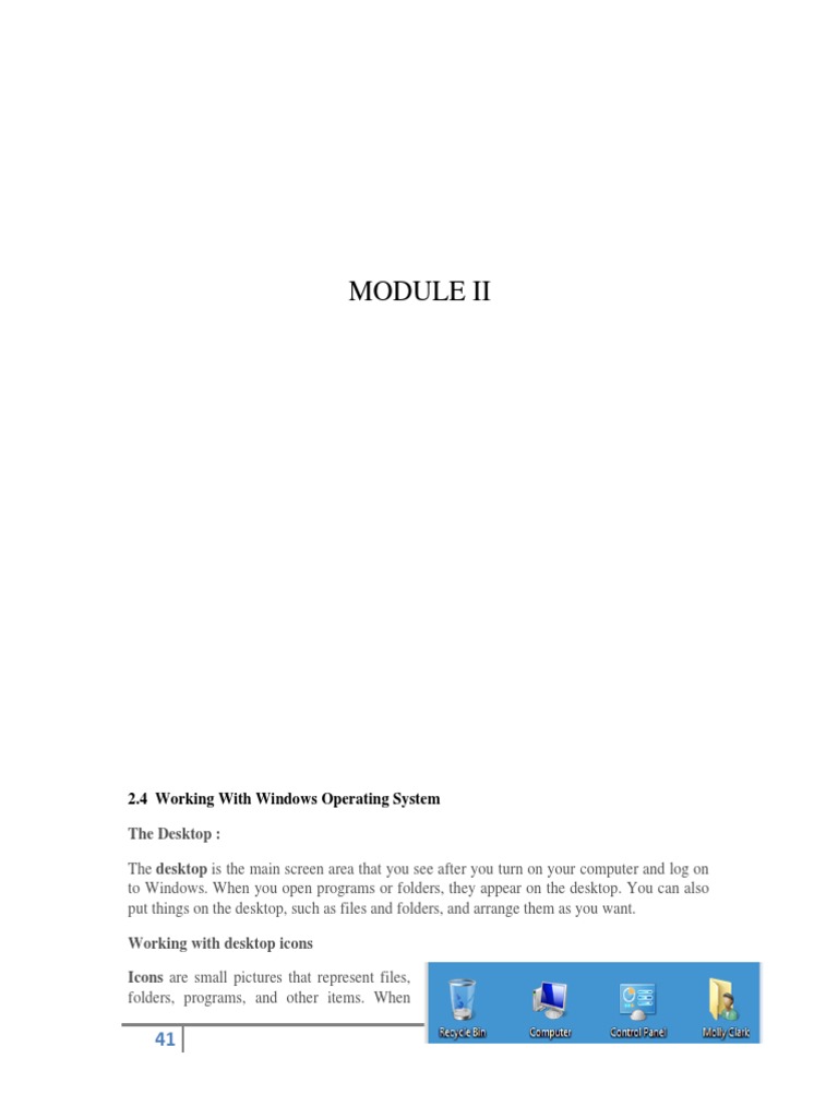 Eng3201 Module Ii | PDF | Window (Computing) | Icon (Computing)