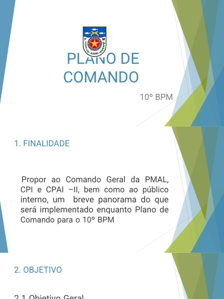 Plano de Comando II | PDF