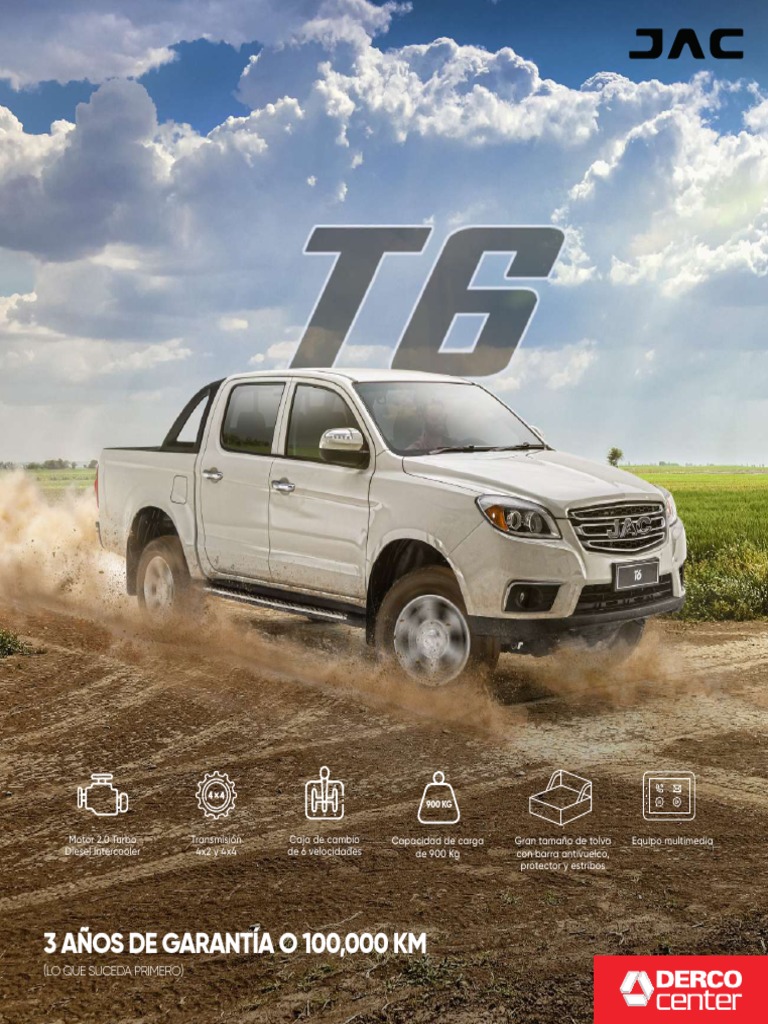 JAC t6 Especificaciones | PDF