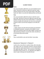 Church Liturgical Objects and Terms 011717 | PDF | Eucharist | Altar