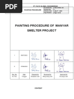 Specification For Painting of Structural Steel | PDF | Paint | Abrasive