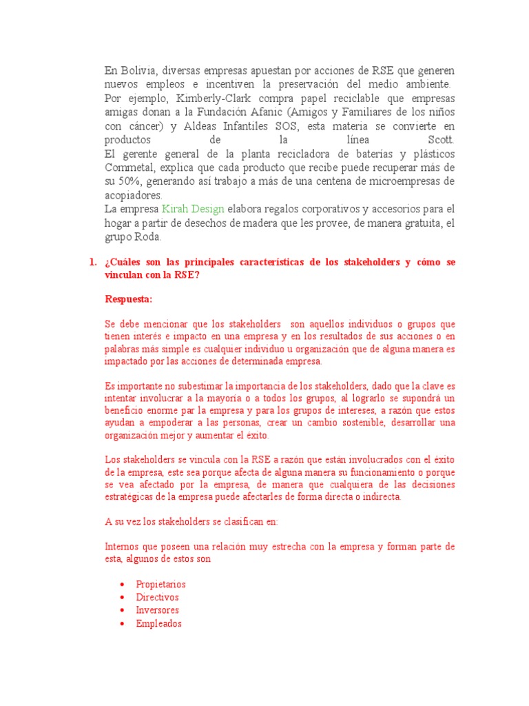 Foro 4 Semana 4 | PDF | Responsabilidad social corporativa | Business