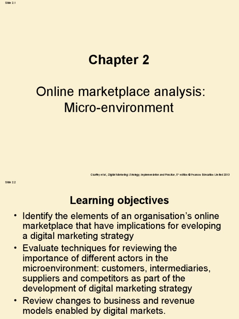 Slide 21 Chaffey Et Al Digital Marketing Strategy Implementation and ...