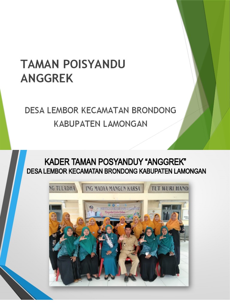 Profil Posyandu Desa Lembor | PDF