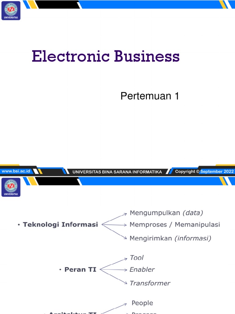 E Bussiness P01 | PDF | Komputer