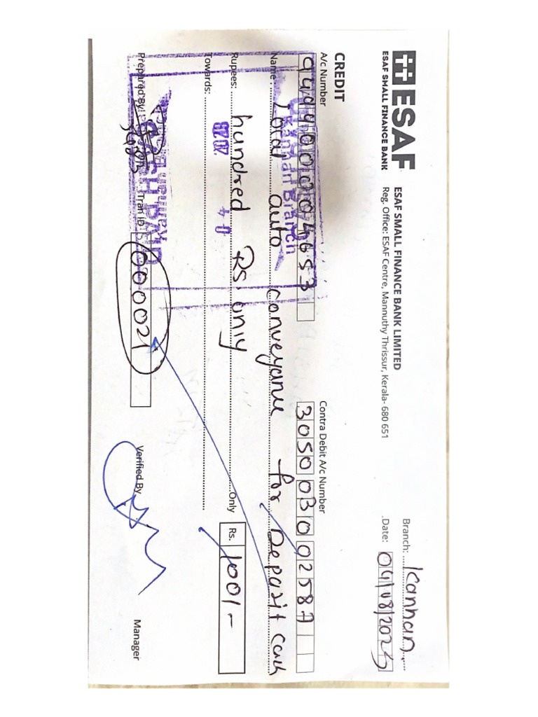 Esaf Small Finance Bank | PDF