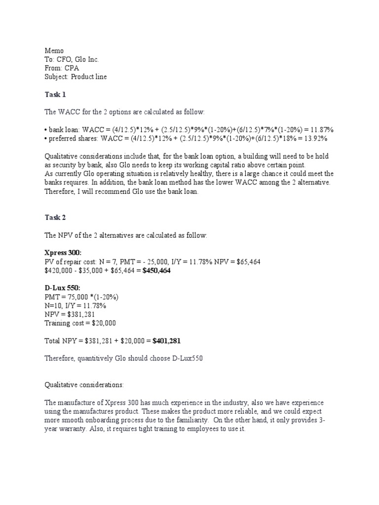 Core 2-IP#4 | PDF | Net Present Value | Focus Group