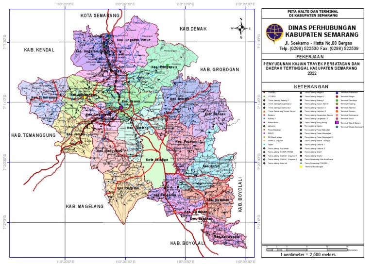 Peta Halte Dan Terminal | PDF