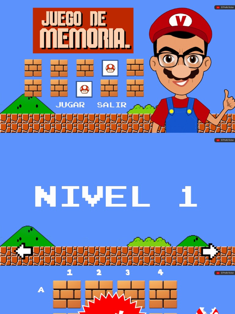 Memoria Mario Bros - El Profe Victor | PDF