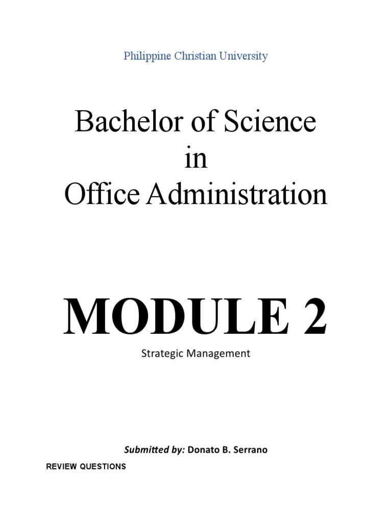 Module 2 - Strategic Management | PDF | Strategic Management | Economies